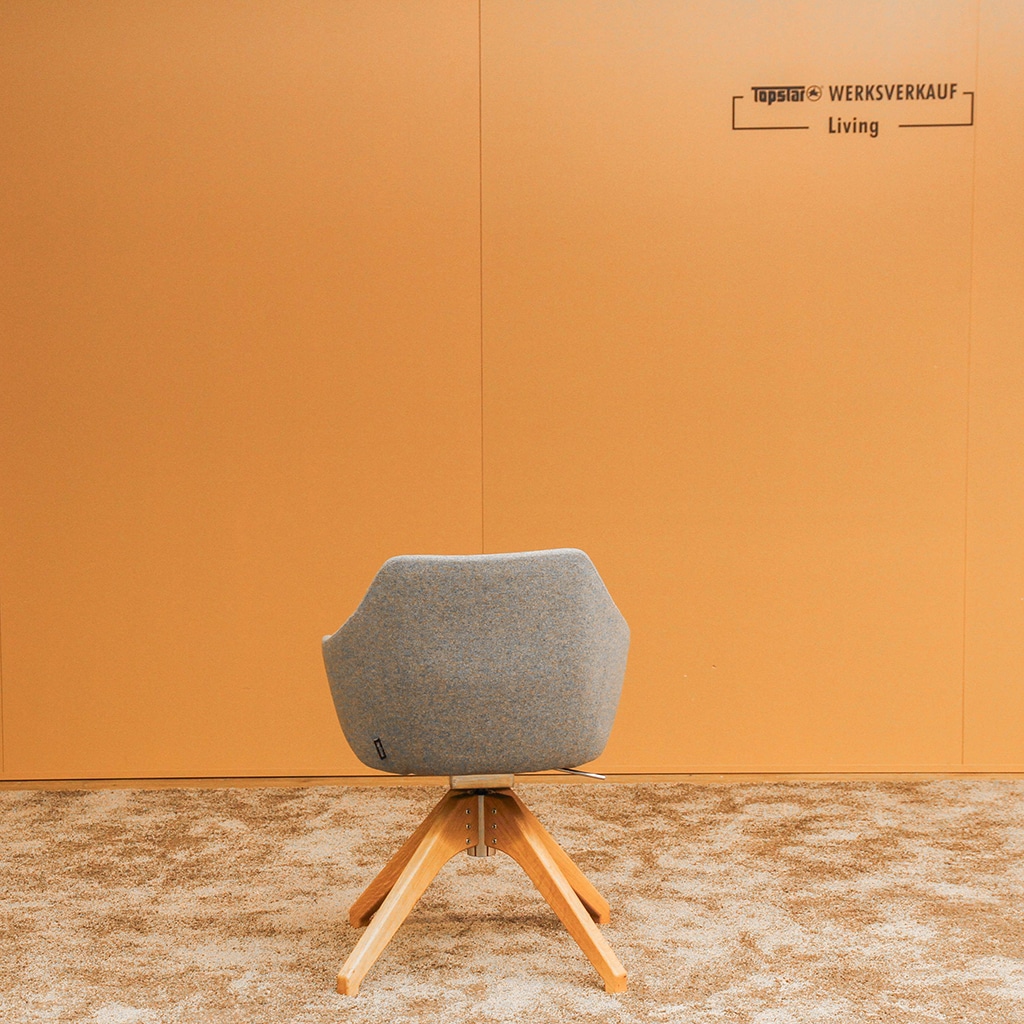 Wagner W-Cube 5 4-Fuß Holz/grau kaufen - Topstar Werksverkauf