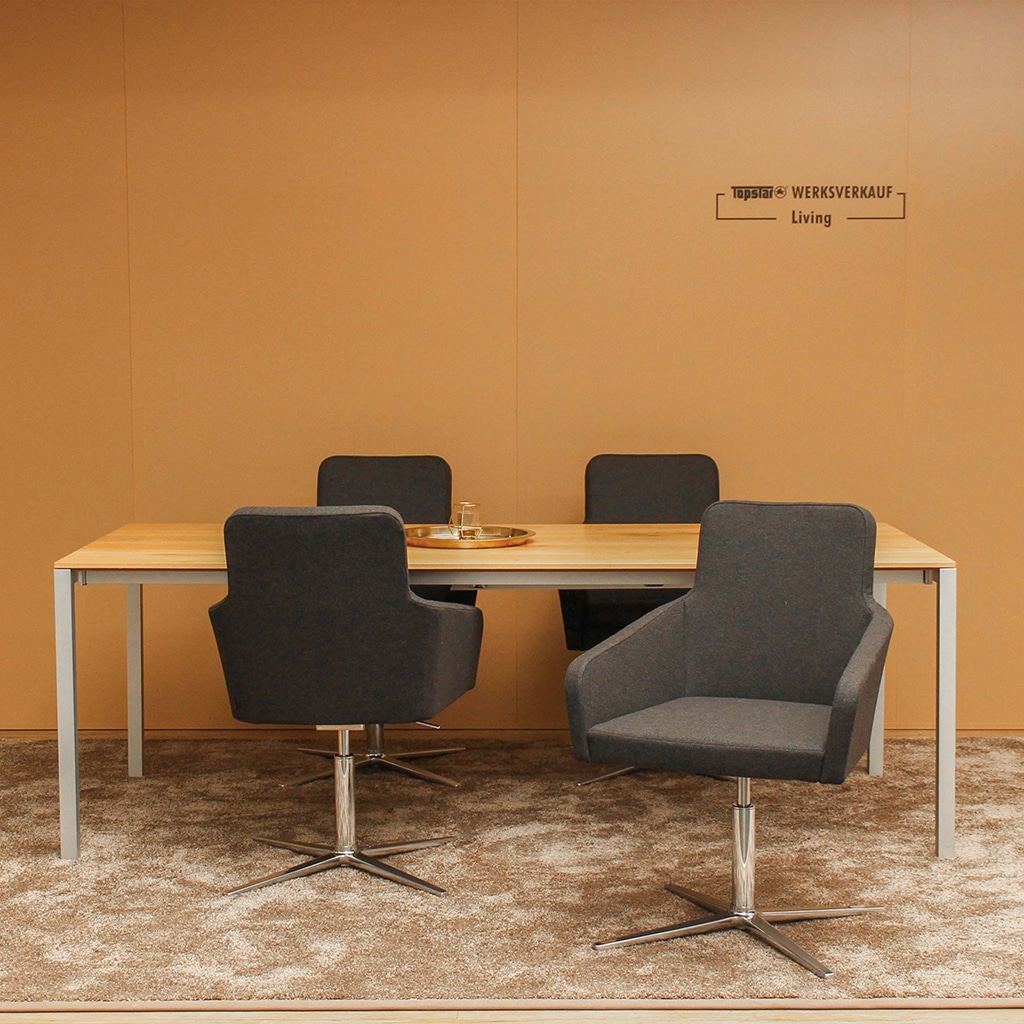 W-Cube 1 4-Fuß glanzpoliert/anthrazit kaufen - Topstar Werksverkauf