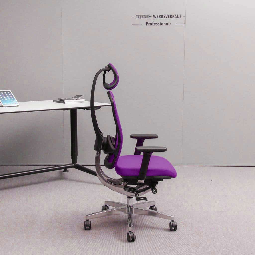 Wagner Alu Medic 10 mit Armlehnen D2 violett kaufen - Topstar Werksverkauf